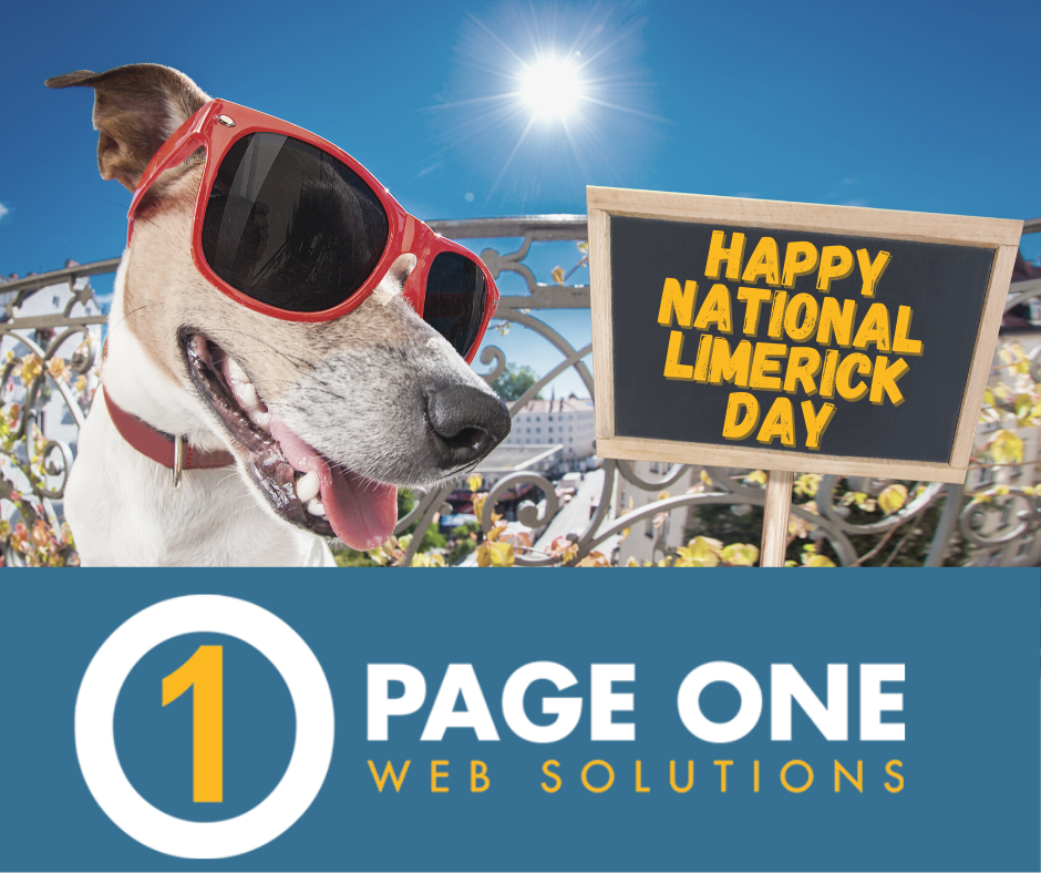 Happy National Limerick Day 2021 from the P1WS Team